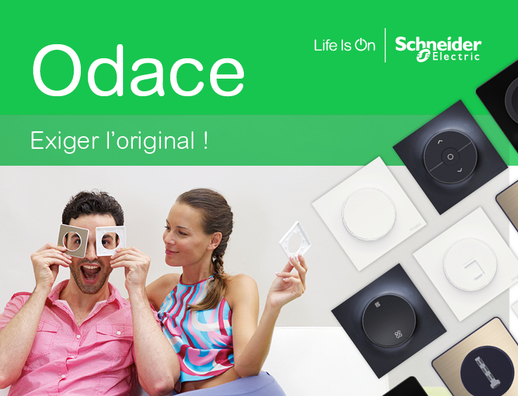 Série Odace | Prise électrique et interrupteur à composer | L’Entrepôt ...