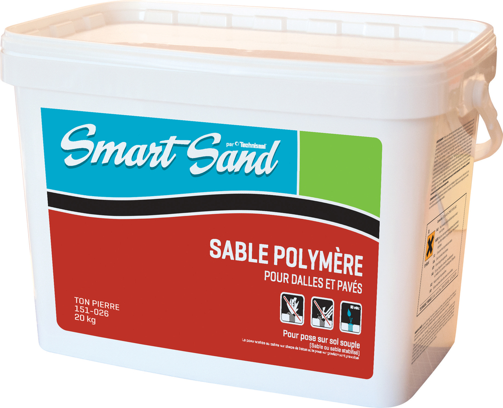 Sable Polymère Smart Sand Granit 20kg TECHNISEAL | 1019371 | Matériaux ...