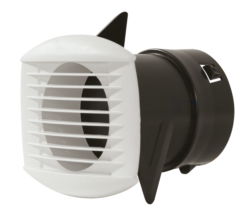 Bouche d'extraction ou d'insufflation diamètre 80 mm pour VMC simple flux AUTOGYRE | 1461202 ...