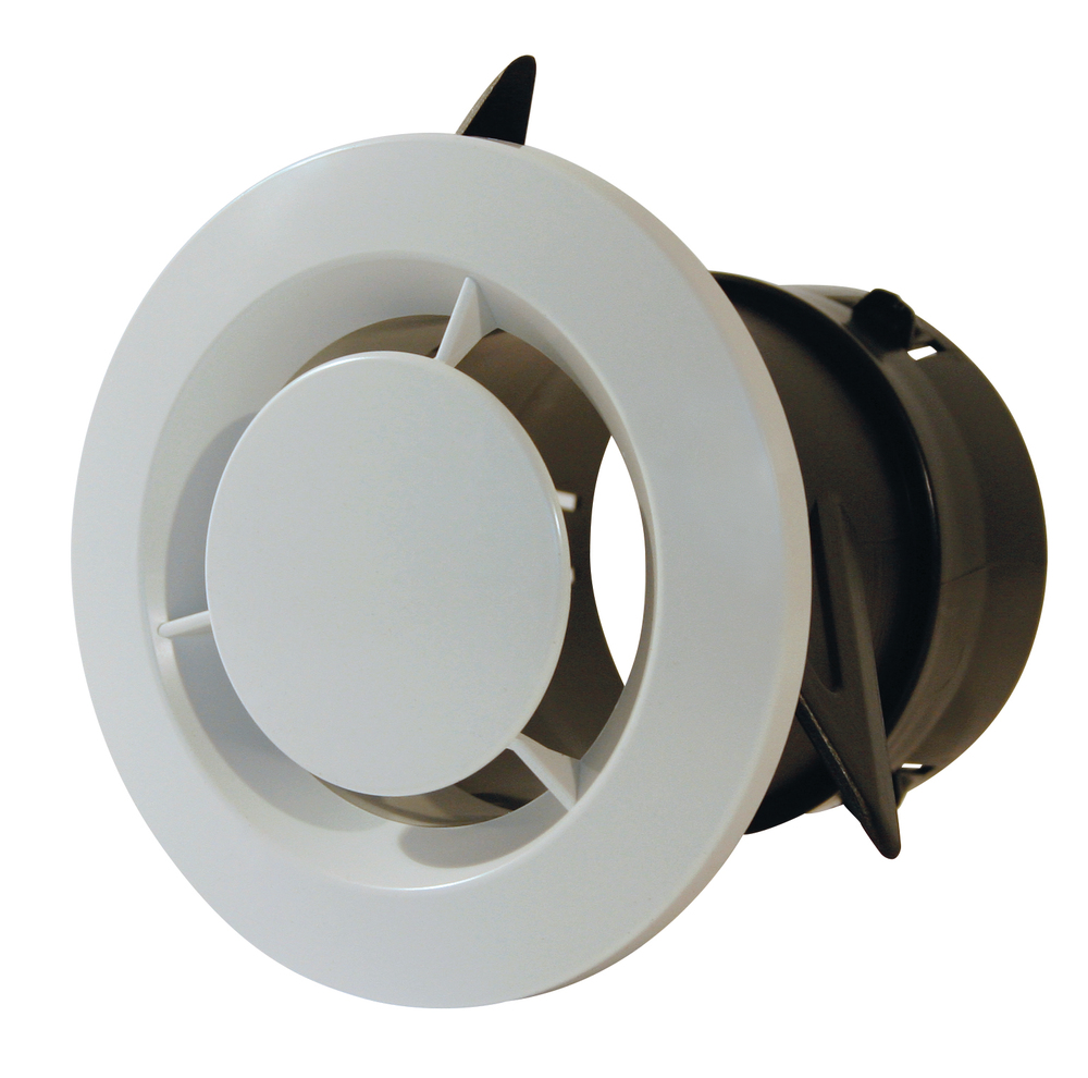 Bouche d'extraction pour VMC simple flux blanche diamètre 80 mm ...