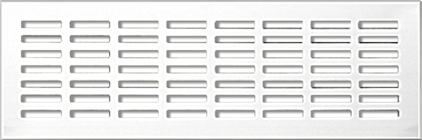 Grille d'aération rectangulaire aluminium anodisé 80 x 300 mm AUTOGYRE ...