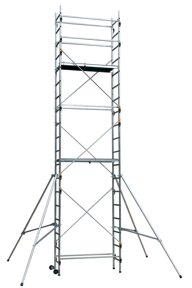 Échafaudage roulant aluminium Speed-up XL hauteur de travail 6,70 m ...