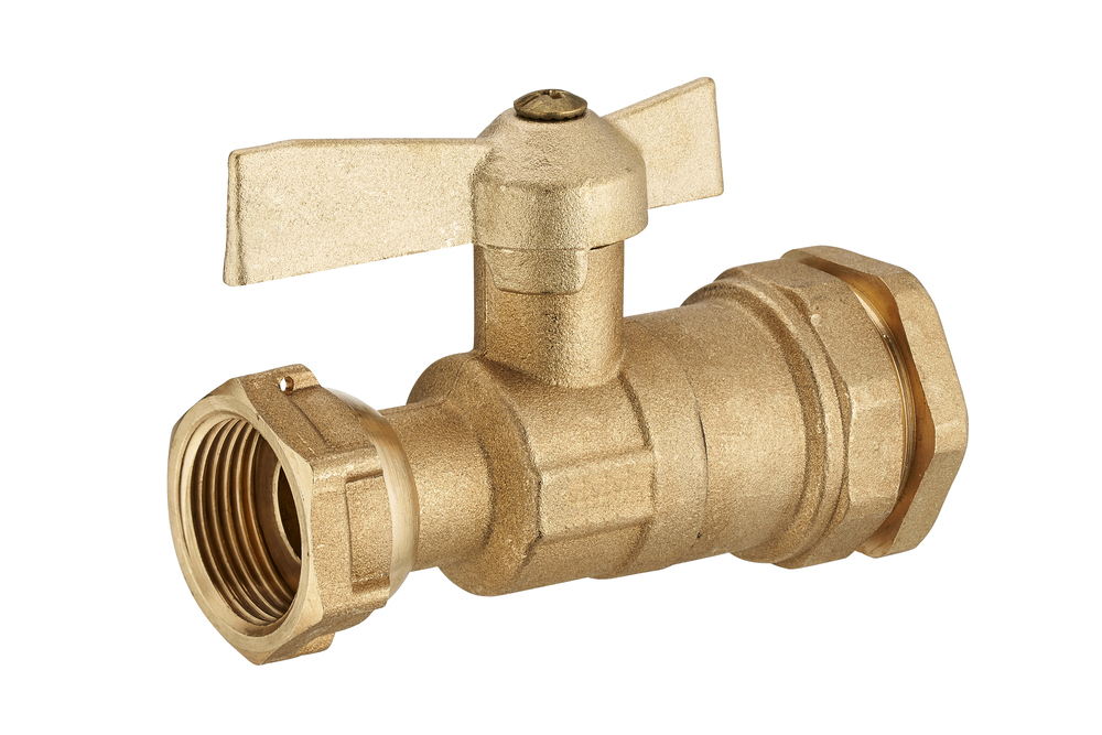 Raccord laiton vanne femelle écrou libre 20/27 pour tube PE diamètre 25 mm | 1047177 | Plomberie ...