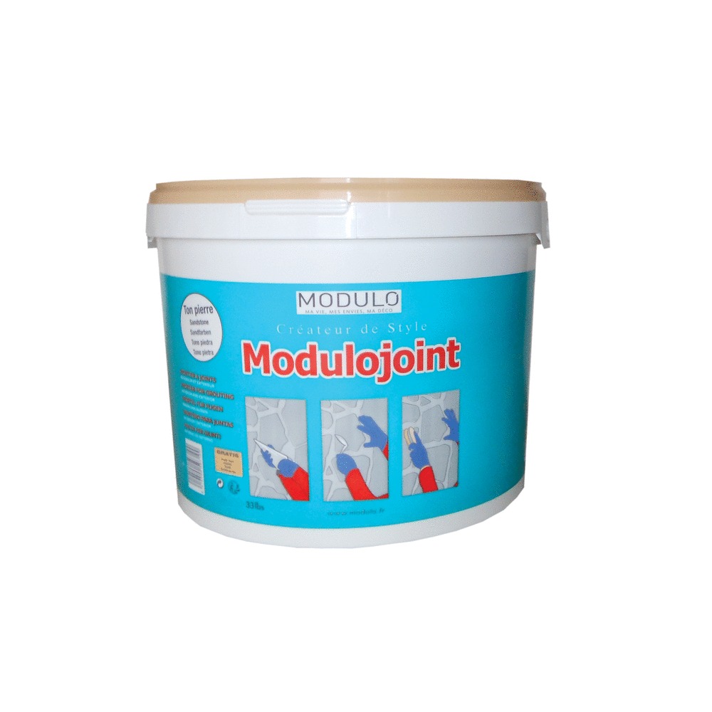 Mortier joint ton pierre Modulojoint 15 kg MODULO | 636056 | Revêtement ...