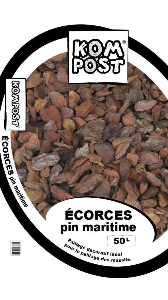 Écorces de pin maritime 20/40 50 l RACINE | 1082701 | Jardin, terrasse ...