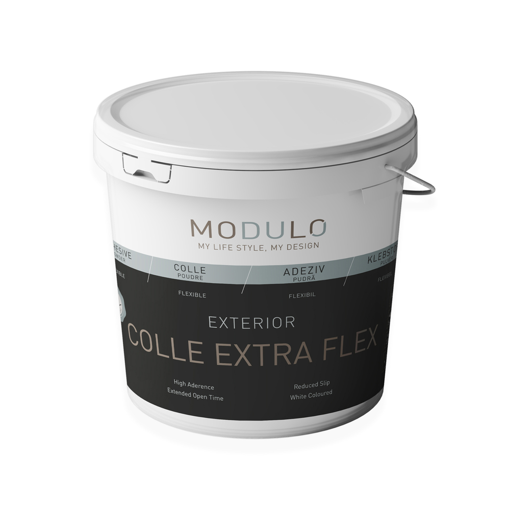 Colle extra flex 15 kg MODULO | 1642596 | Revêtement de sol, mural et ...
