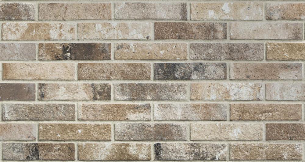 Faïence briquette Brick beige 6 x 25 cm paquet 0,58 m² | 1071160 ...