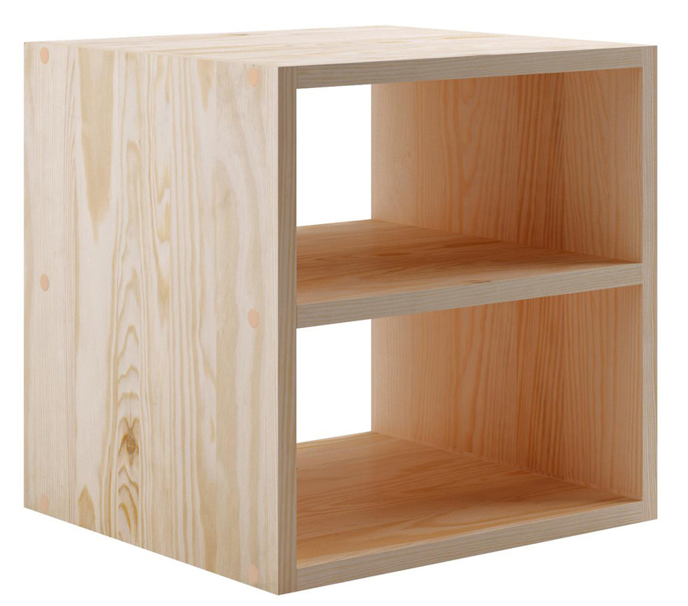 Cube 36 x 36 x 33 cm avec tablette intermédiaire | 426127 | Rangement ...