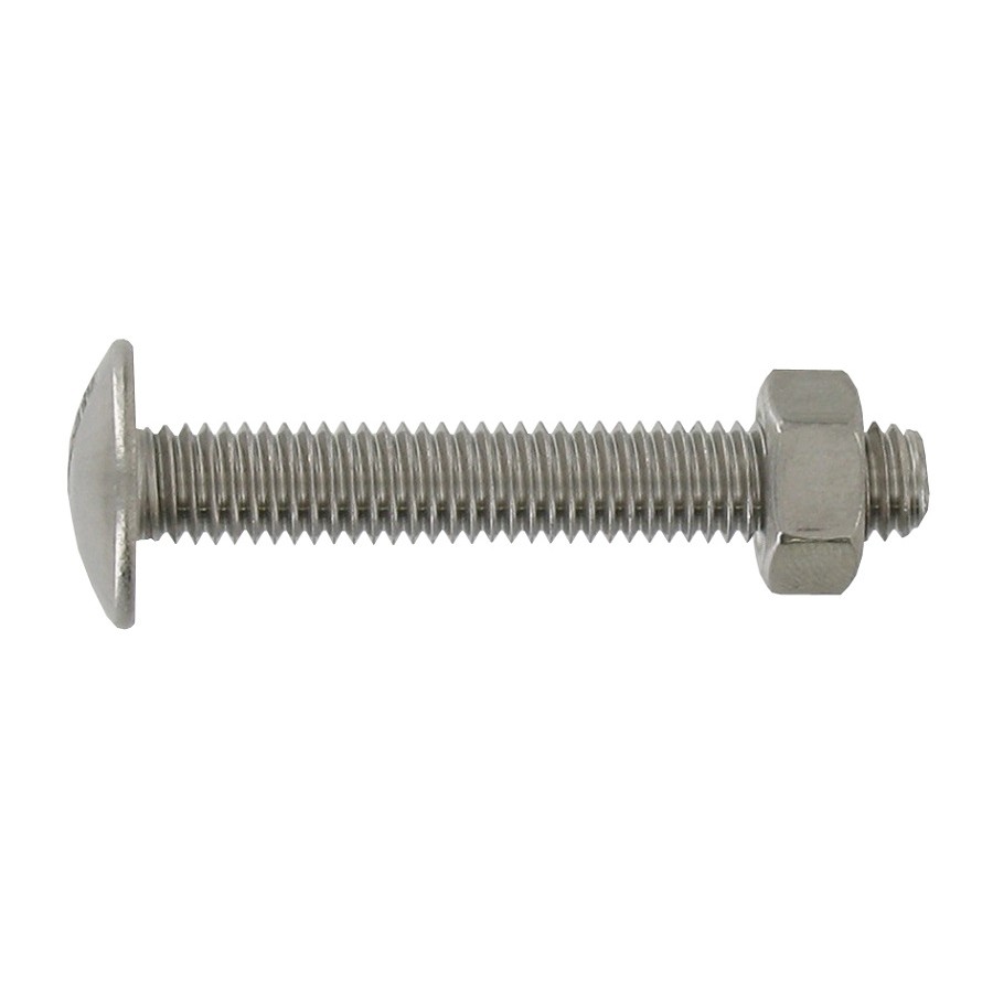 Boulons poeliers inox A2 5 x 30 mm par 10 DESA | 1052621 ...