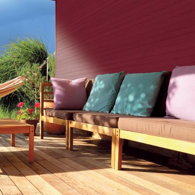 Peinture bois rouge Basque RAL 3004 satin 2.5 l JULIEN | 1508979 ...